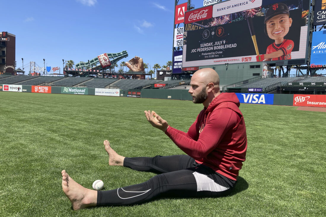 Some baseball players taking barefoot walks | News, Sports, Jobs - The ...